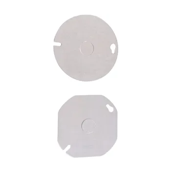 Galvanized Steel Outlet Box Cover Octagon Flat Blank 54c6 Fit 4 ...