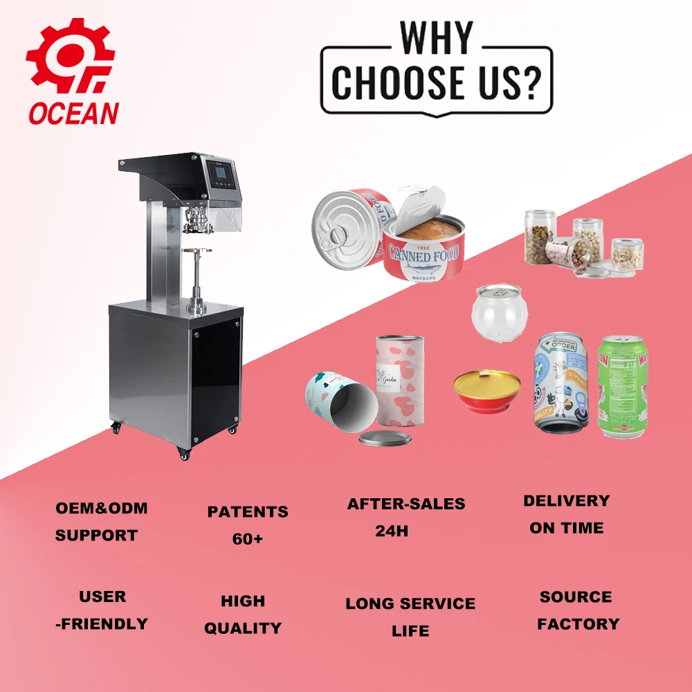 Composite Paper Cans - Semi Automatic Can Closing Machine