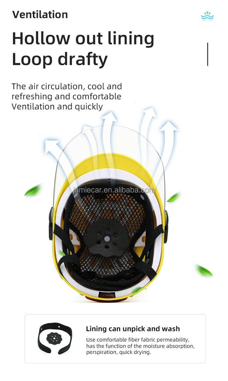 ABS Smart Safety Helmet with Built-in Camera - Full Face