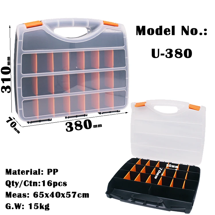 Stackable Fishing Tackle Box - Clear & Organized Storage