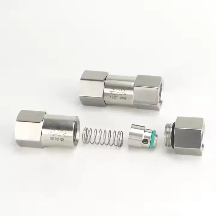 TMOK Pneumatic RTS NPT G Thread Stainless Steel Check Valve