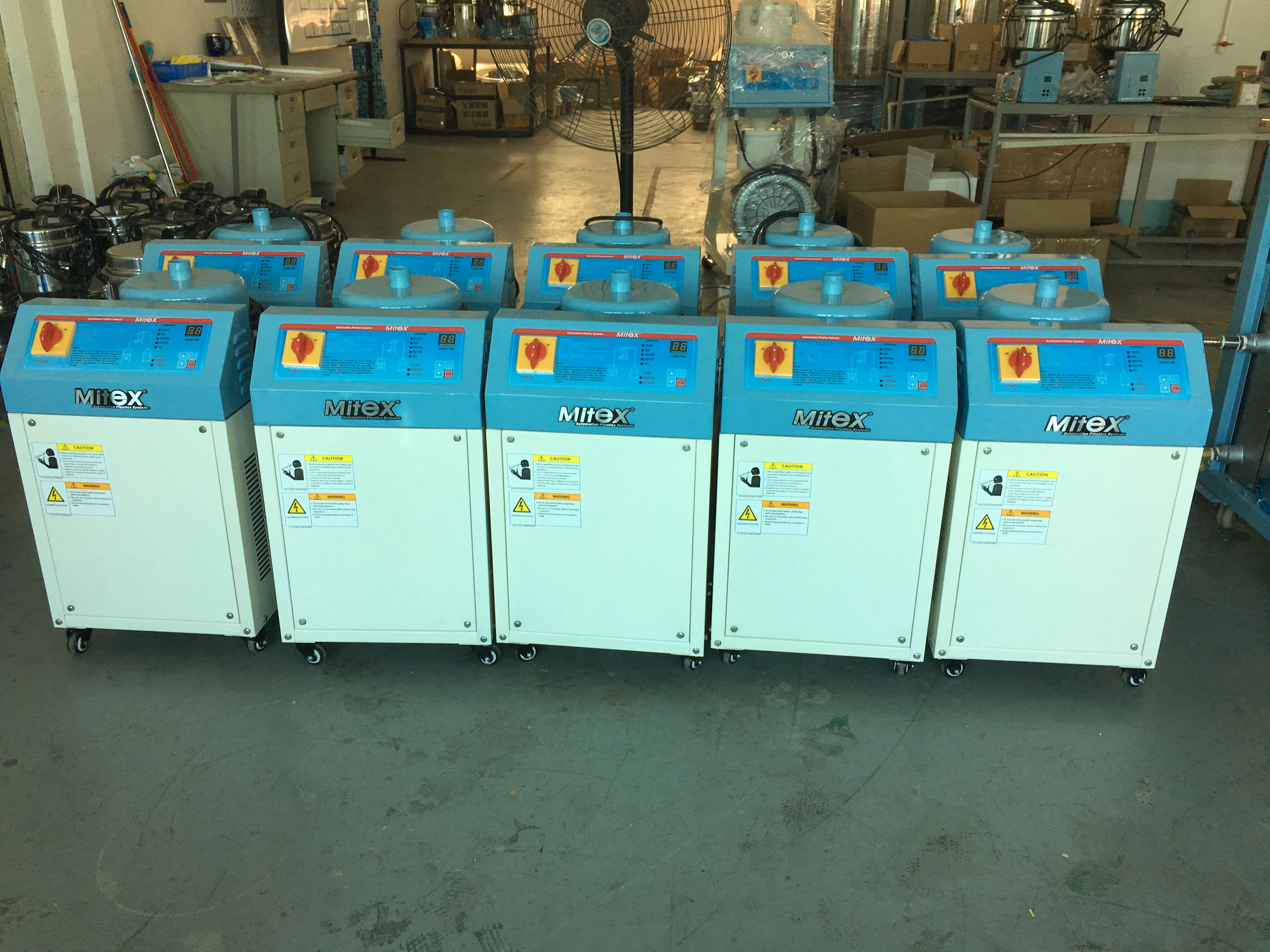 Auto Vacuum Plastic Material Hopper Loader With Efficient Motor For ...