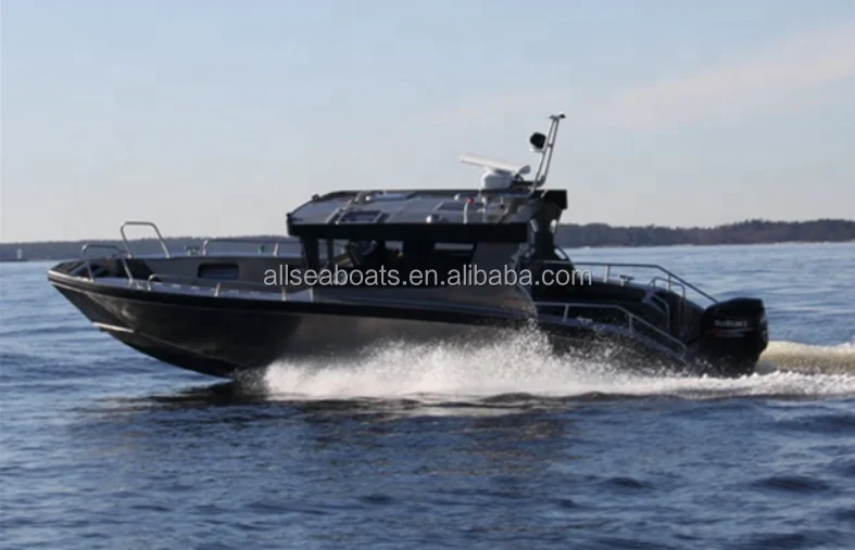 Deep Sea Patrol Pilot Boat Work Boat Welded Aluminum 9.5m