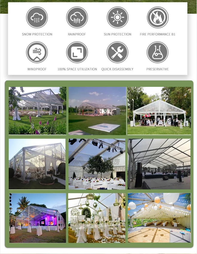 Durable Party Tent - Ideal for Outdoor Events & Weddings