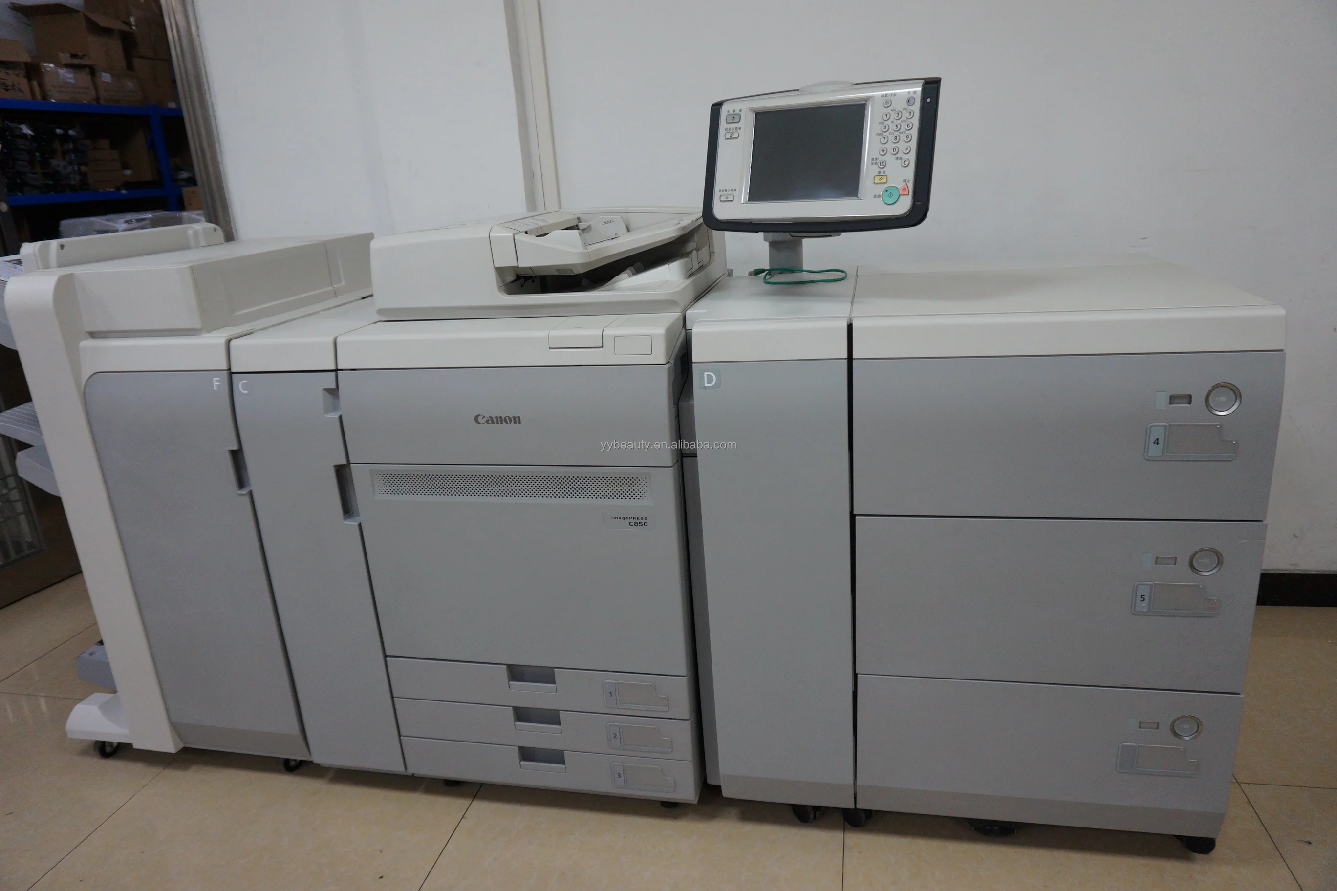 Used Digital Photocopier C650 C750 C850 For Canon Color Laser Printer ...