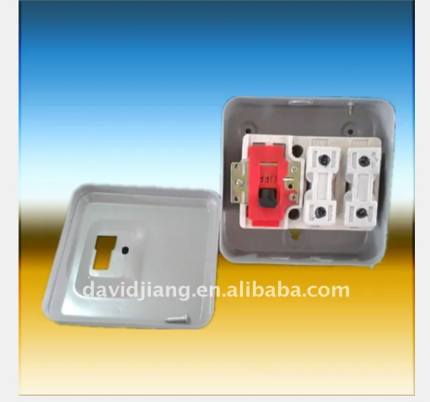 Electrical Main Switch Box 2ways Metal Control Switch Box Electric Box ...