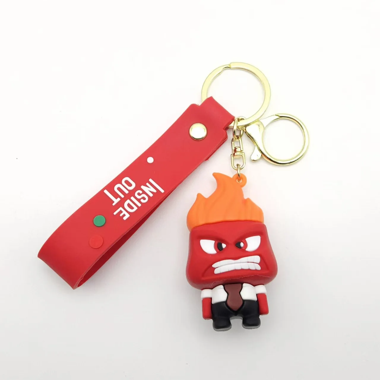 Eco-Friendly PVC Rubber 2D 3D PVC Keychains Cute Rubber Custom Logo Key ...