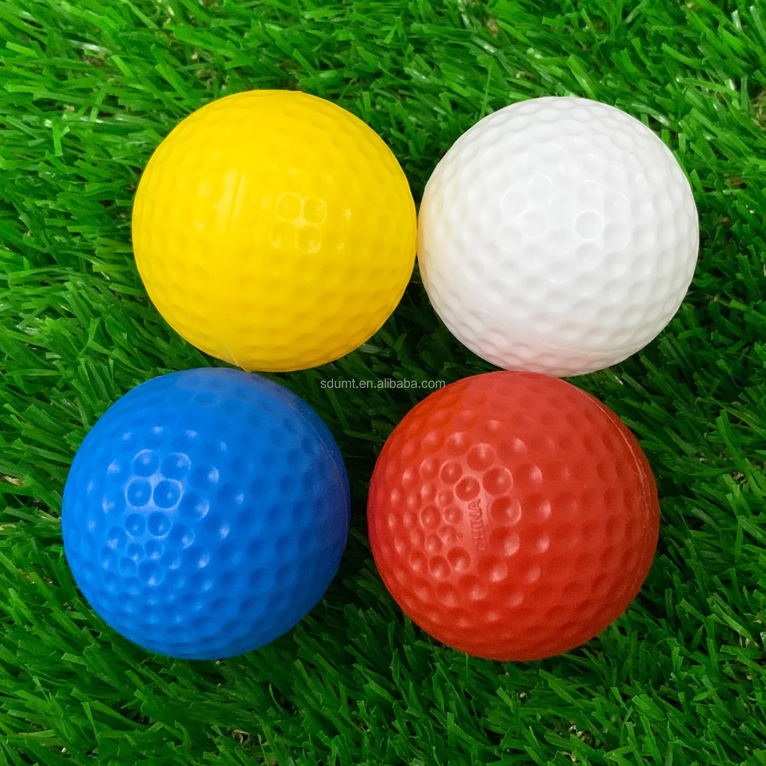 Indoor Outdoor Hollow Ball Golf Training Aid Balls 41mm Pe 4.3g Golf ...