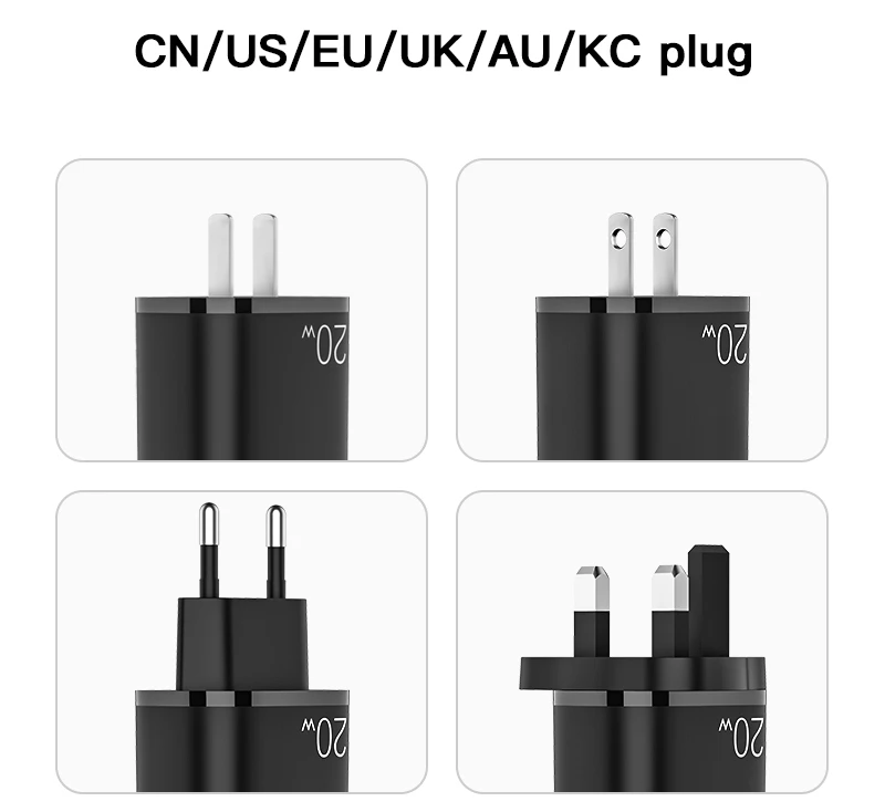 UKCA Charger - Fast 20W USB-C Wall Charger for Iphone
