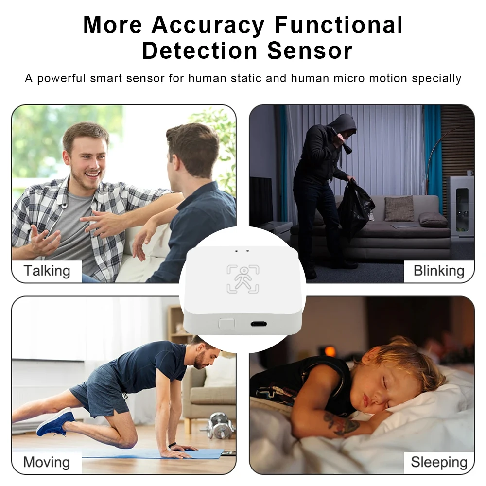 Tuya Wifi PIR Passive Infrared Sensor for Human Detection Smart Life ...