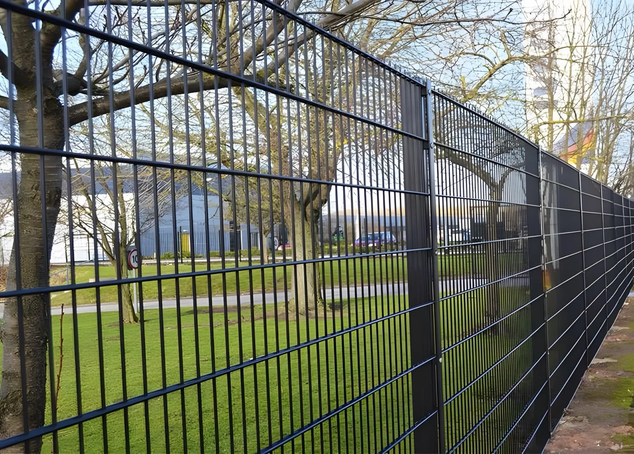 High Quality Powder Coated 868 656 Double Wire Welded Fence Double Loop ...