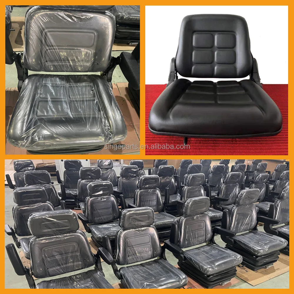 Universal Metal Bottom Seat Fits More Harvester Outdoor Work Vehicle ...
