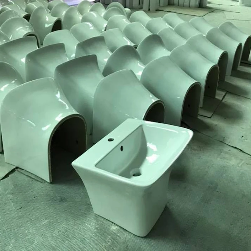 Luxury Toilet Sink Combo Gold Palace Sanitary Smart Bidet Matt Color ...