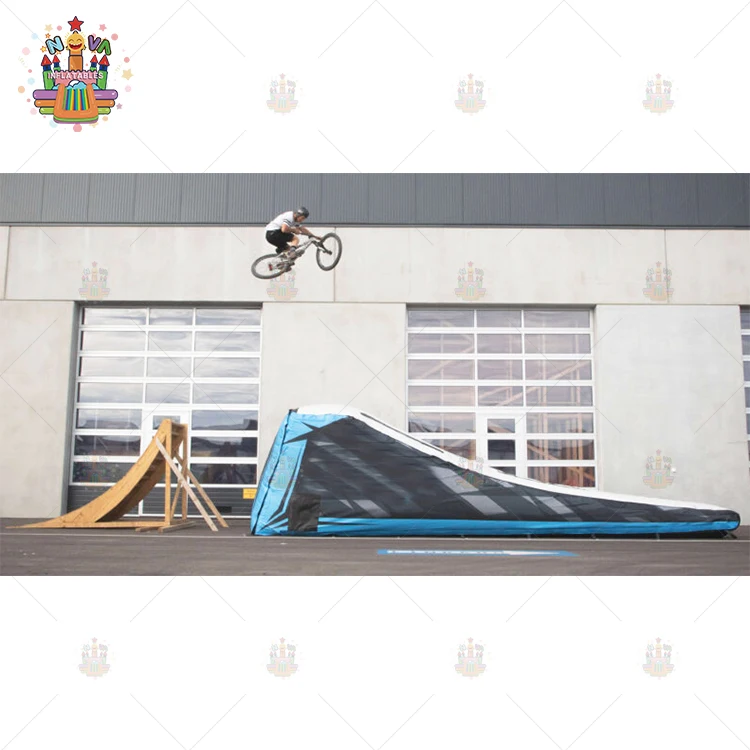 Customized Size Outdoor Air Inflatable Bike Free Style Ski Stunt Bag ...