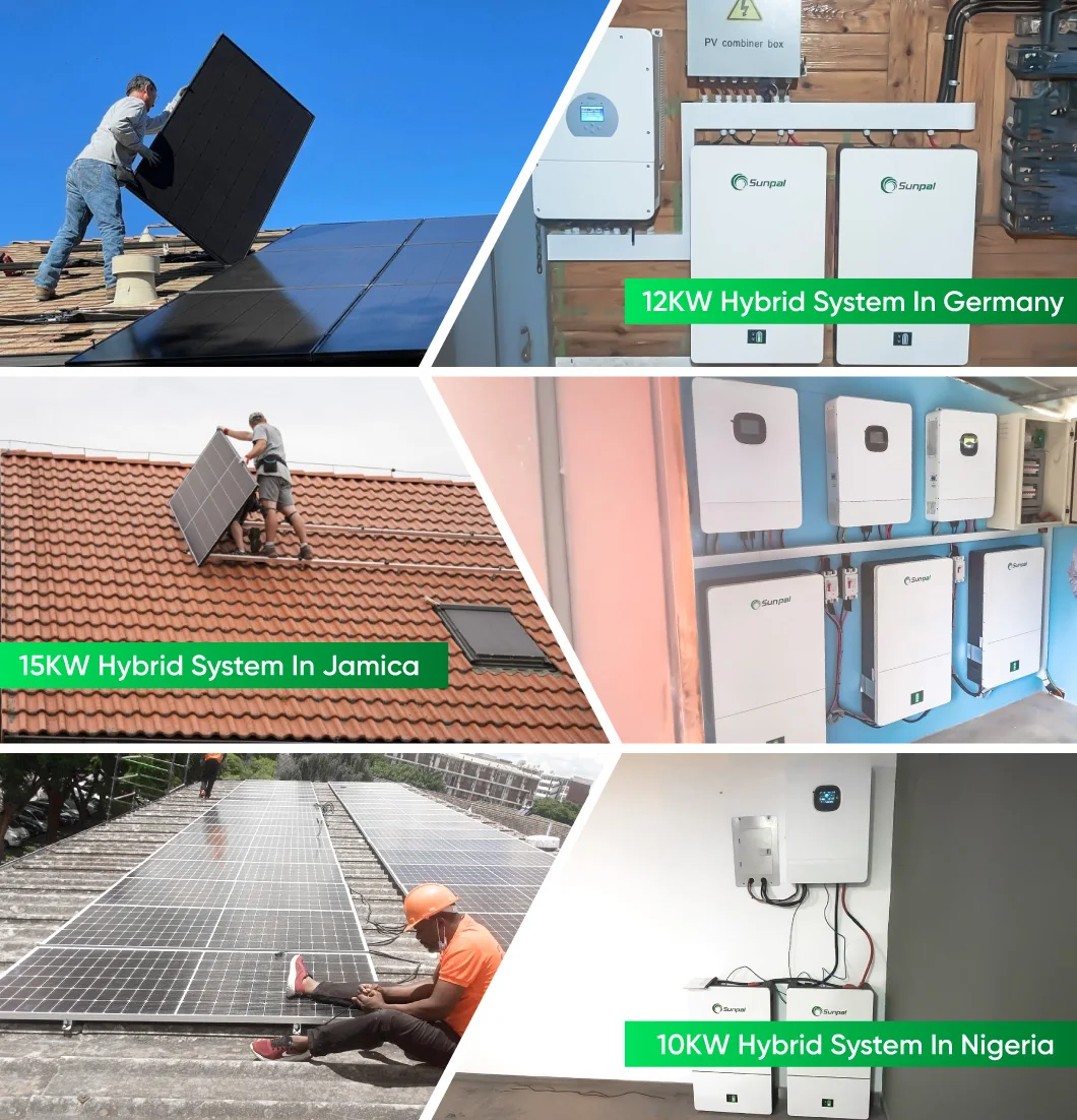 Sunpal off Grid Hybrid Solar Energy Storage System 5kw-15kw