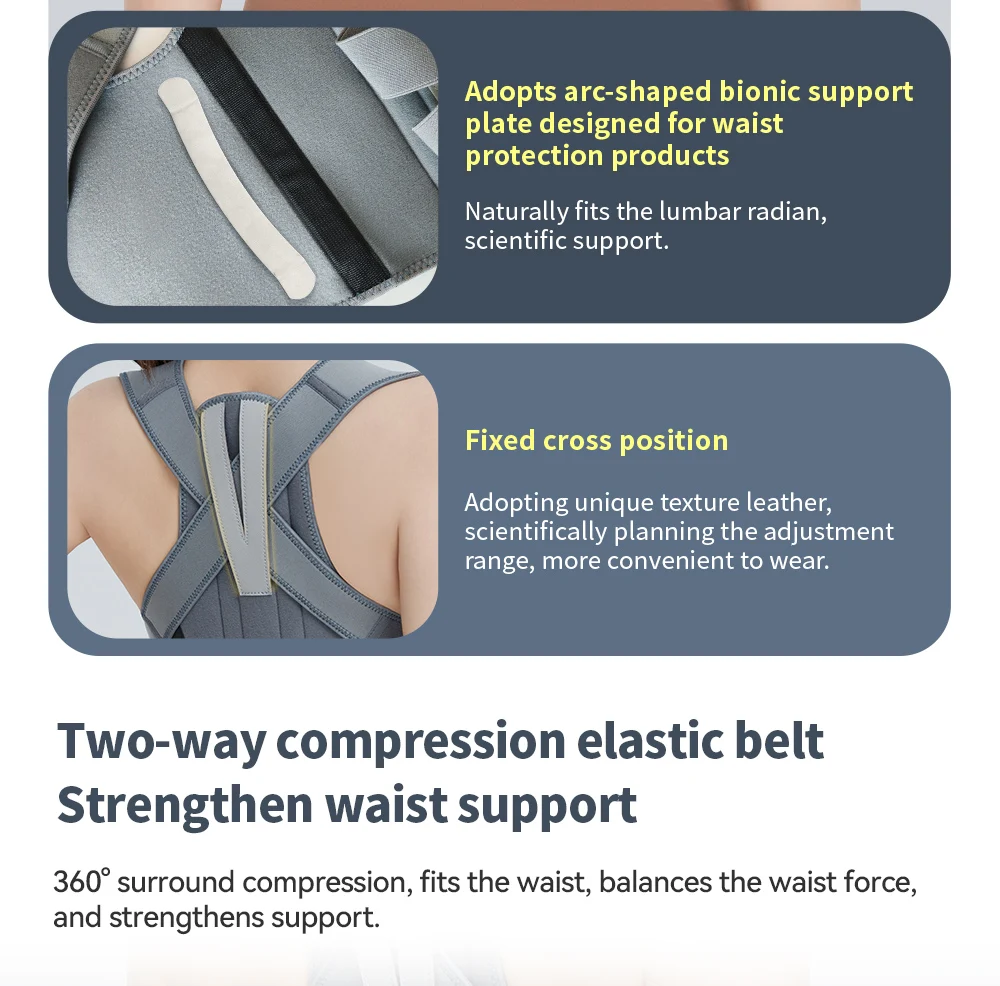 Unisex Anti-Hunchback Back Correction Strap Posture Corrector for ...