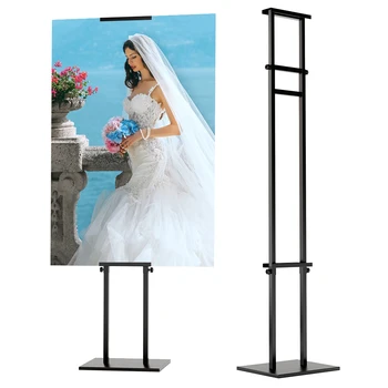 Cydisplay Cardboard Poster Board Stand A4 Poster Double Sided Floor ...