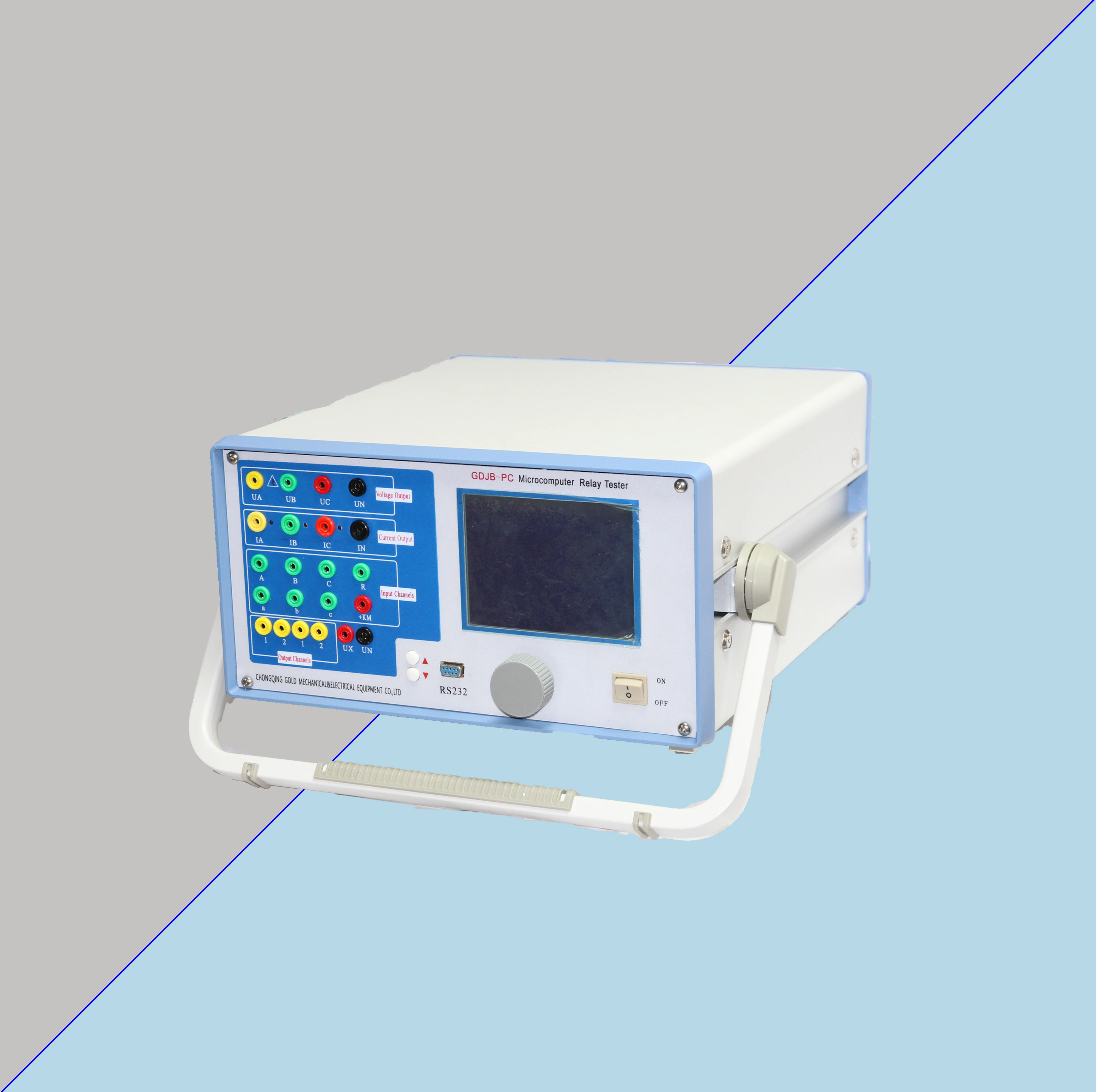 Three Phase Secondary Current Injection Test Set Gold