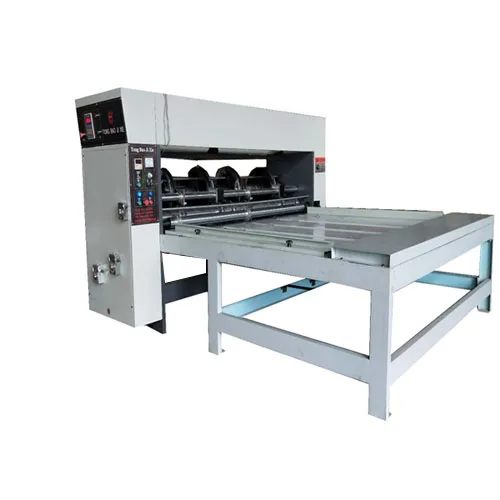 Semi-auto Rotary Creasing And Slotting Machine - Buy Carton Box Slotter ...