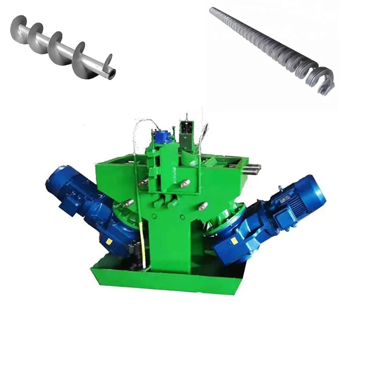 Hydraulic Continuous Helical Spiral Screw Flight Blade Cold Rolling ...