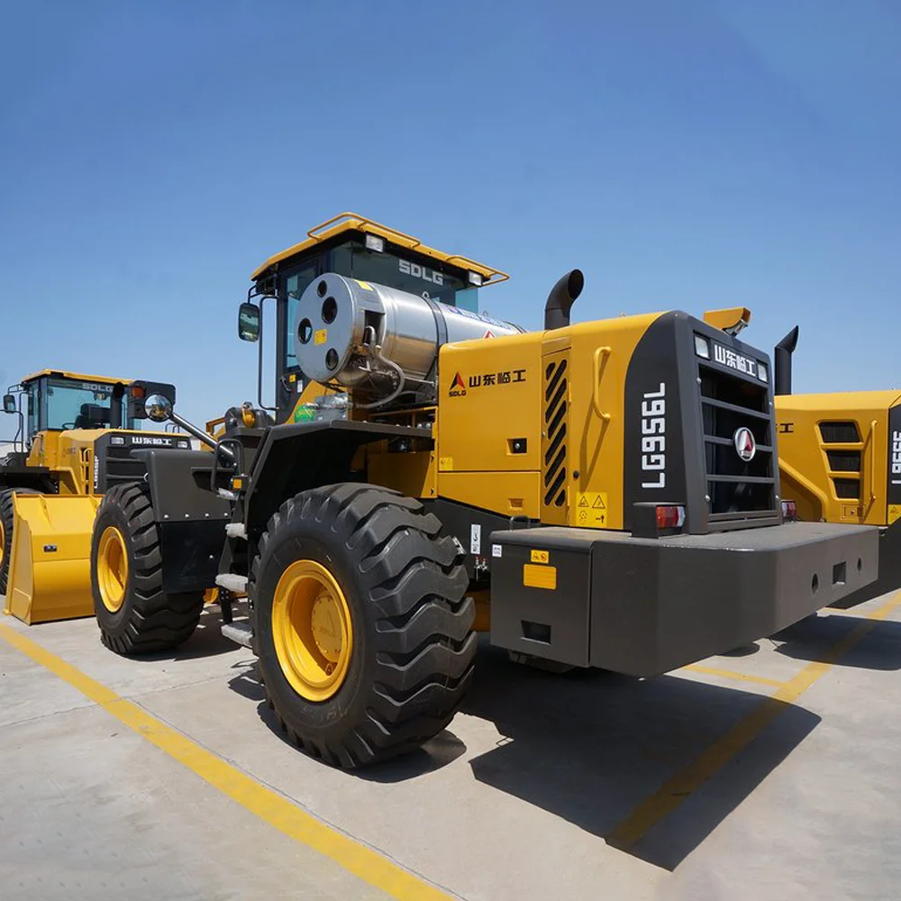 Good Performance Used Sdlg Wheel Loader Lg956l Construction Equipment ...