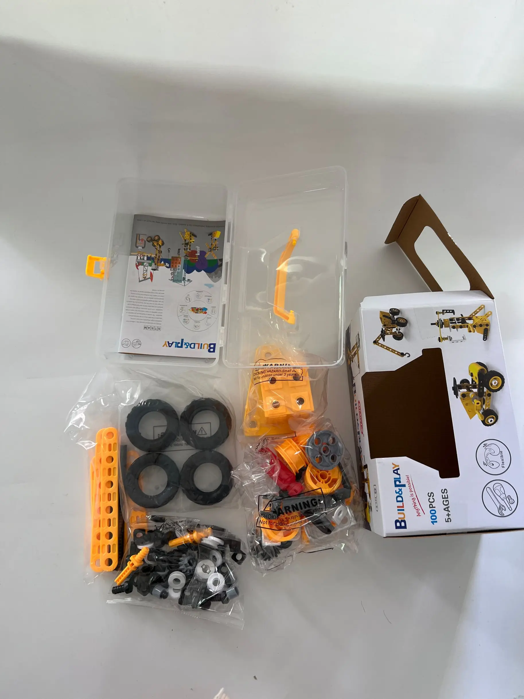 Hot Sale Kids Stem Toys Educational Diy Building Kit Soft Rubber ...