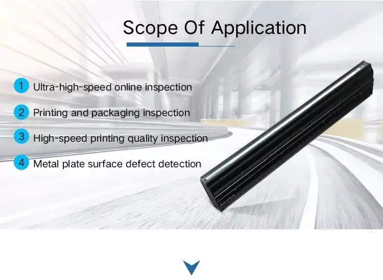 Professional Led Machine Vision Ultra High Power 500*16mm 128w Line ...