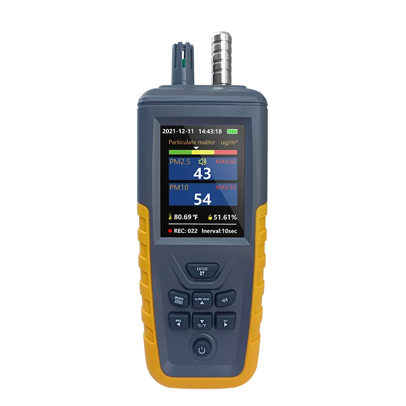 Dust Particle Counter PM2.5 PM10 Detector Particle Air Pollution ...