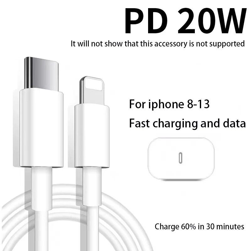 20w Pd Cables Fast Charging 20w Usb High Speed Type C To Ligh-ting ...