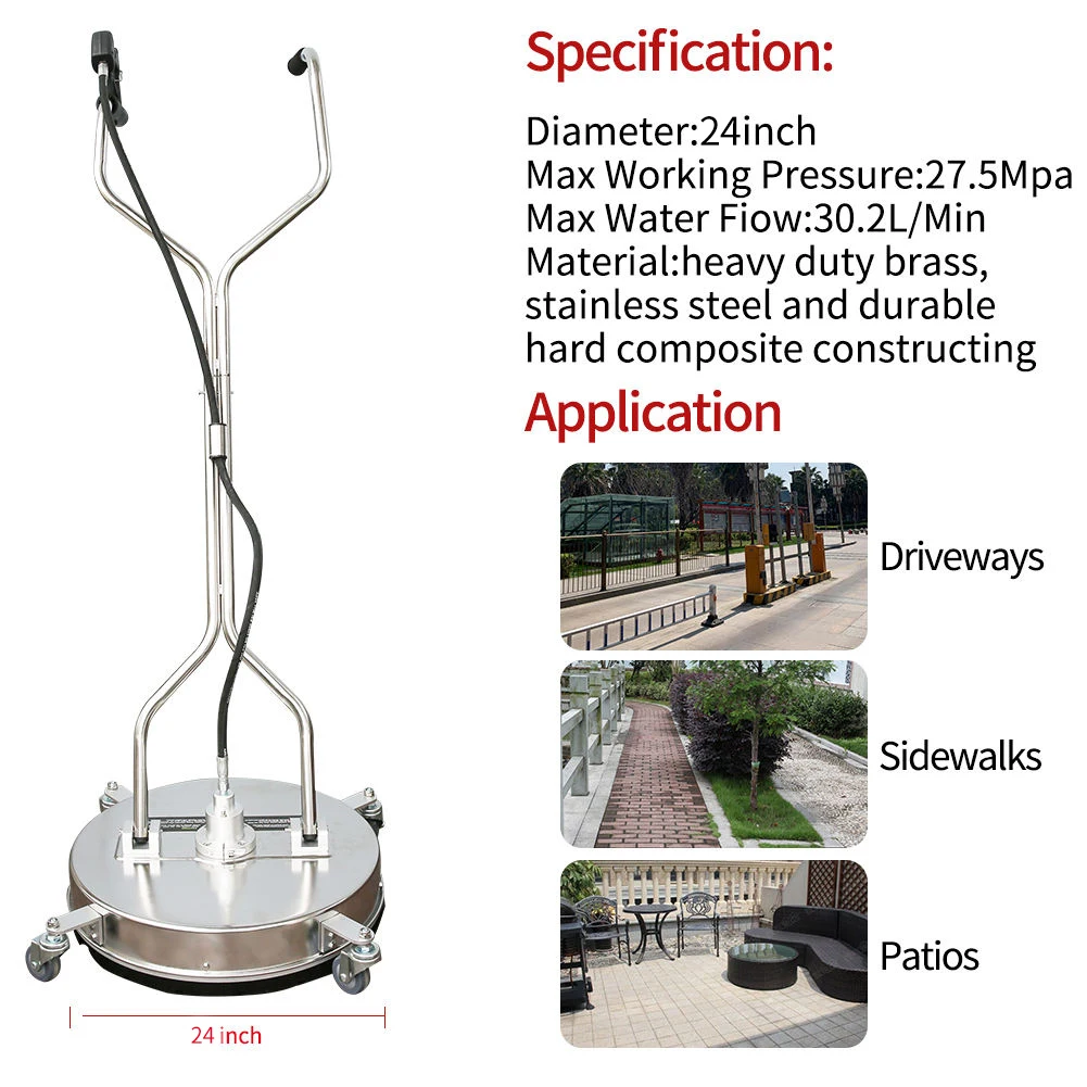 SPS 4000 PSI 24'' Inch High Pressure Washer Washing Surface Cleaner ...