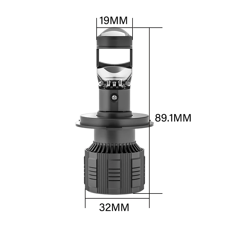 Super Mini Lens Series 19mm Diameter H8 H9 H11 72 Watt 36V Led Headlamp ...