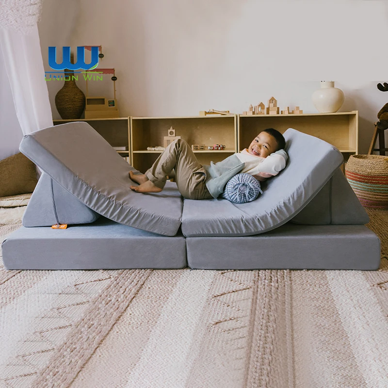 Nugget Cushions - Fort Building Block-Shaped Sofa for Kids