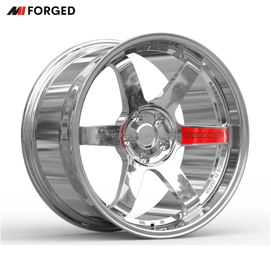 MN Deep Dish Chrome Wheels Forged Rims 5x120 5x114.3 18 Inch Replica ...