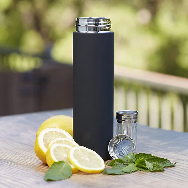 Stainless Steel Water Bottle with Custom Logo - Perfect Gift