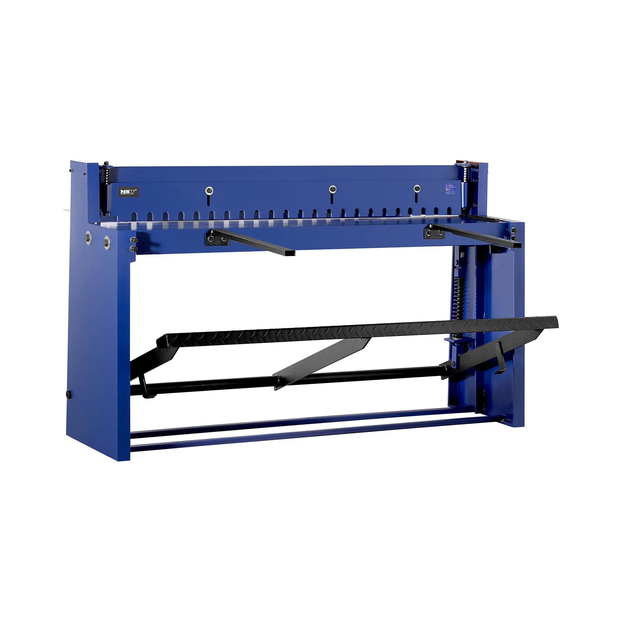 Hand-Operated Foot-Powered Guillotine Shearing Machine Gear Core ...