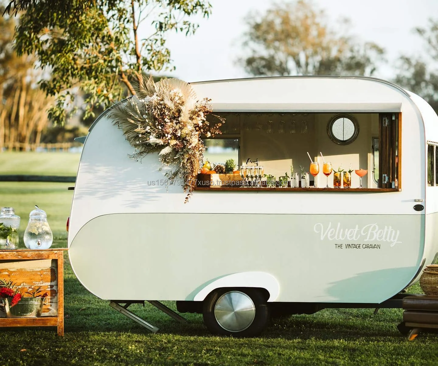 Customized Lemonade Stand Candy bar Mini Food Cart Snack Food Vendor ...