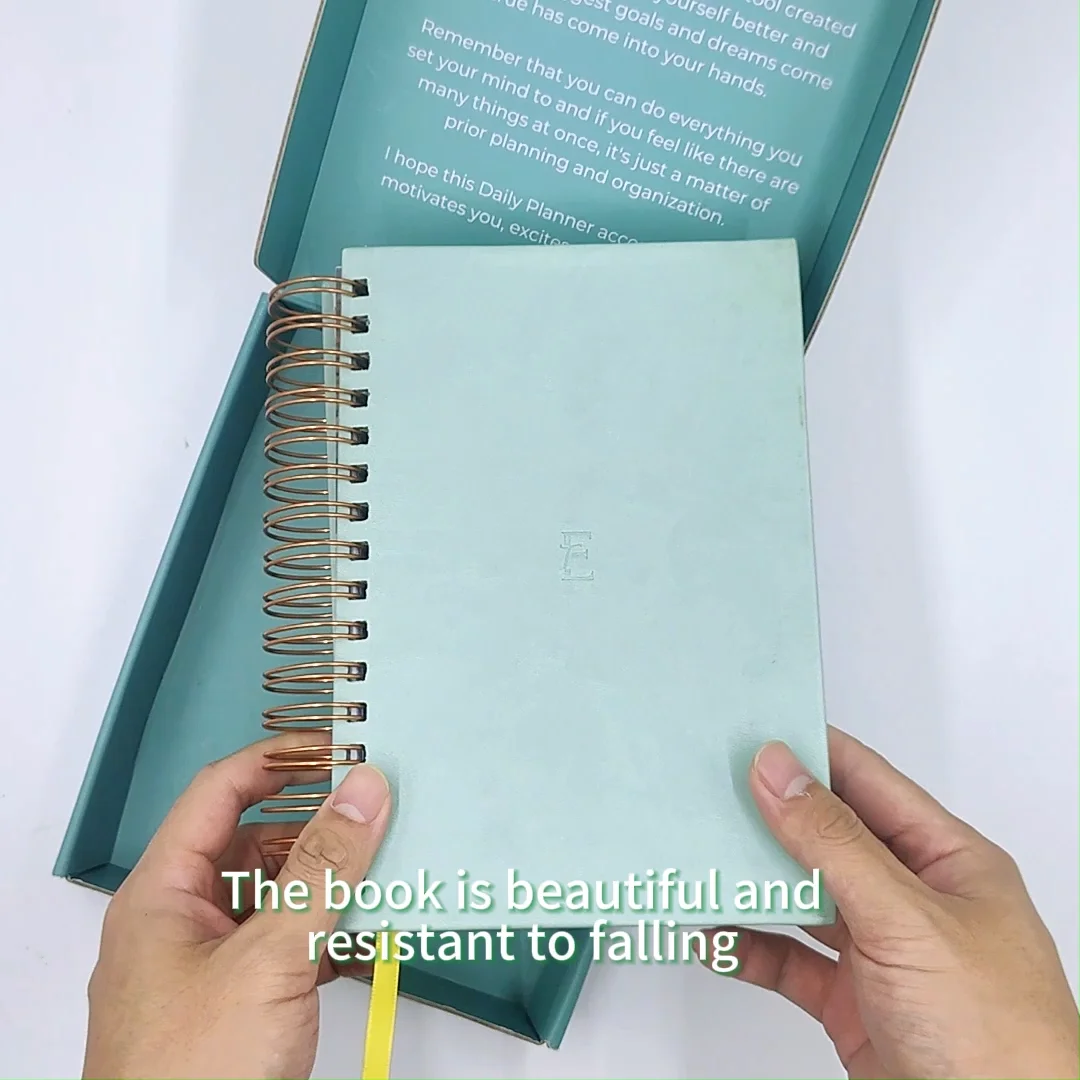 2024 Spiral Bound A3 A4 A5 Daily Weekly Monthly Yearly Planner Journal ...