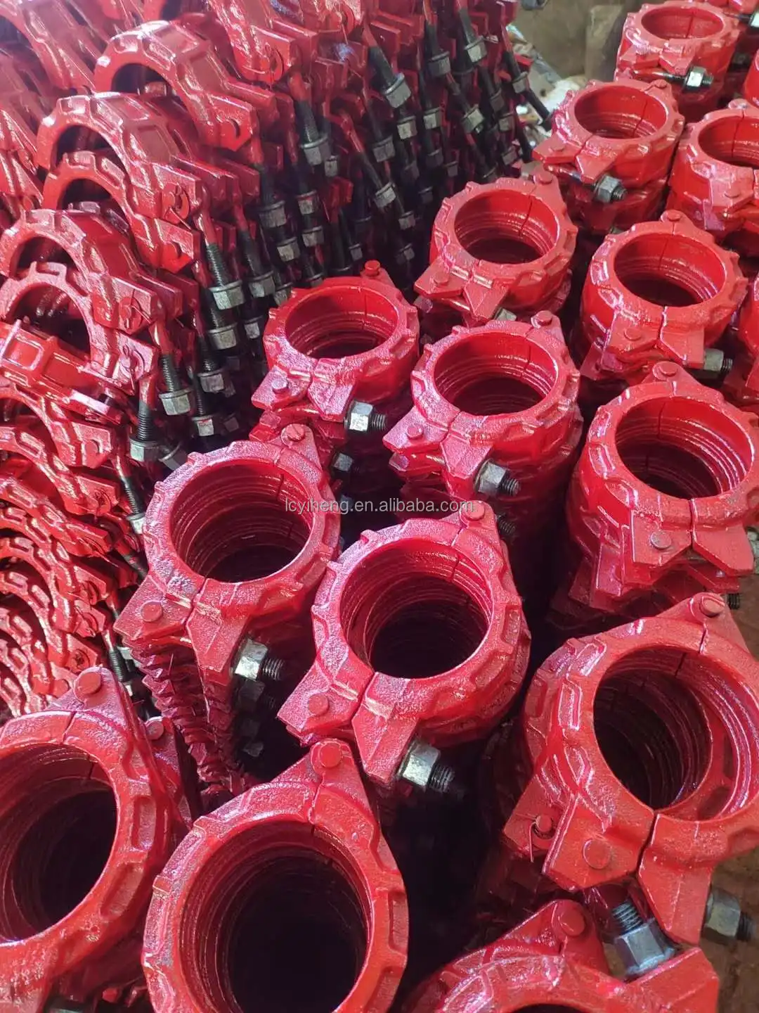 SANY DN125 5" Concrete Pump Pipe Coupling 130BAR Snap Clamp - Durable ...