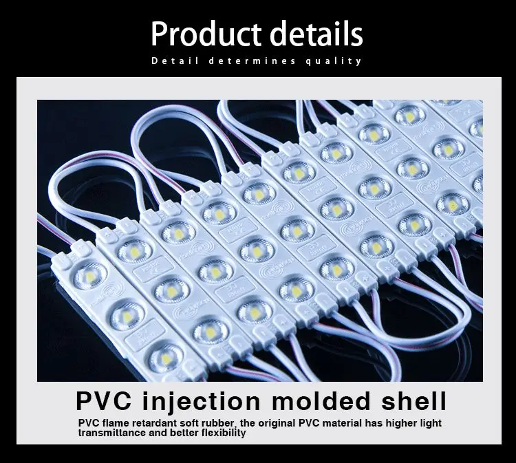 Super Bright Led Module Light Strip Tape Lamp 12v 1.5w Injection Pvc ...
