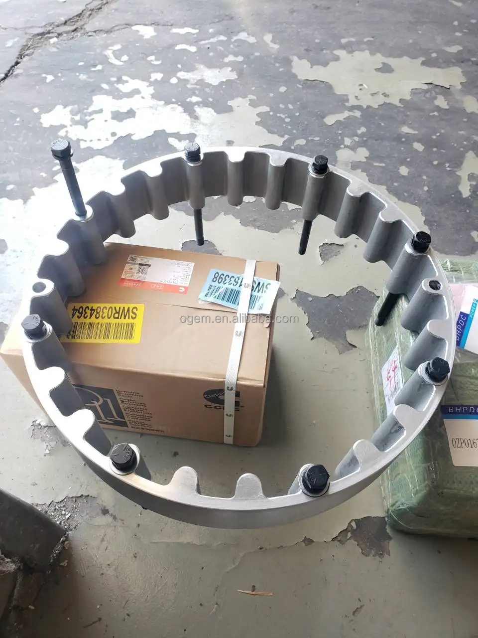 Customized High Precision Flywheel Coupling For Medium Duty Diesel ...