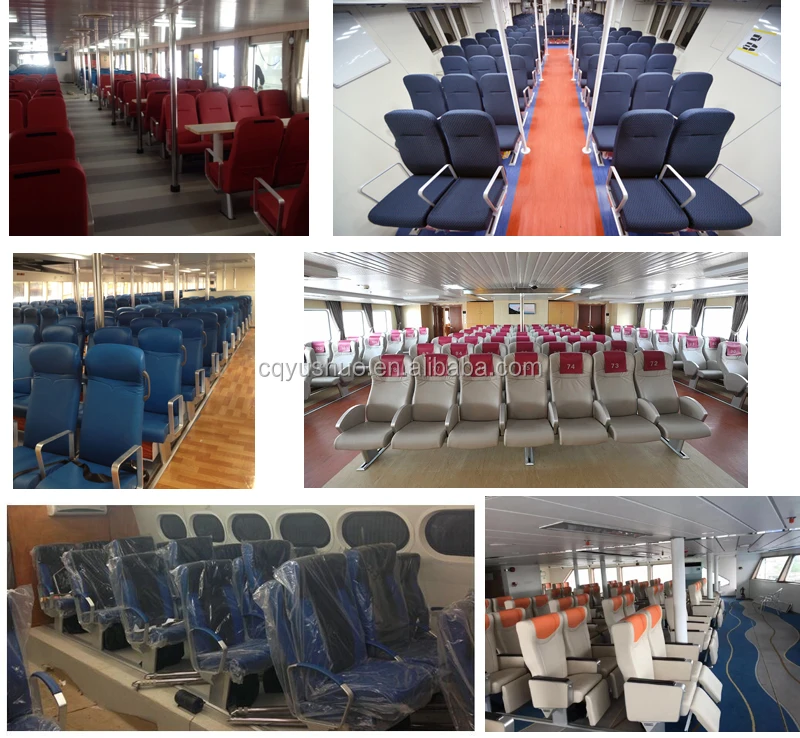 Aluminum Marine Passenger Seats Chairs For Ferry Boat Yacht Catamaran ...