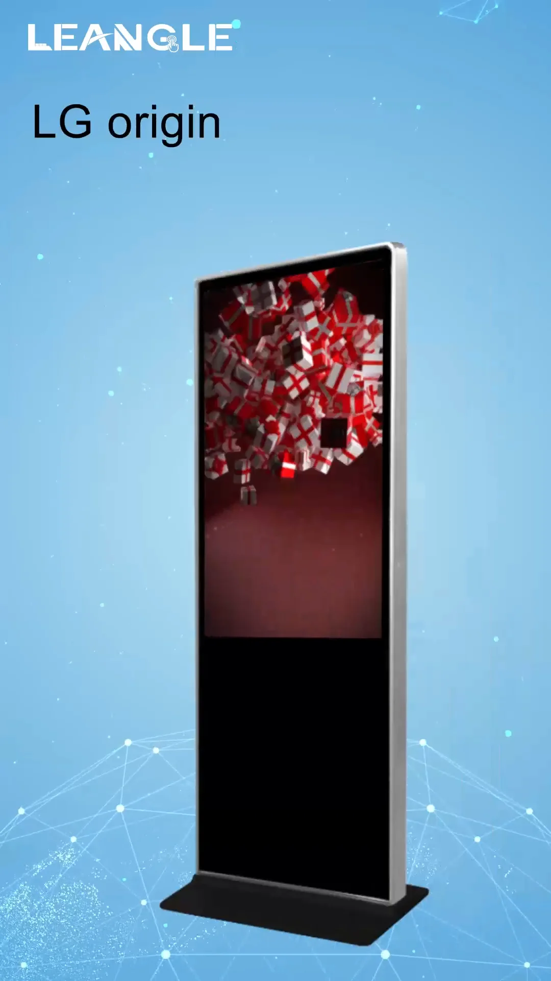 65 Inch Lcd Shopping Mall Digital Signage Library Touch Screen Kiosk ...