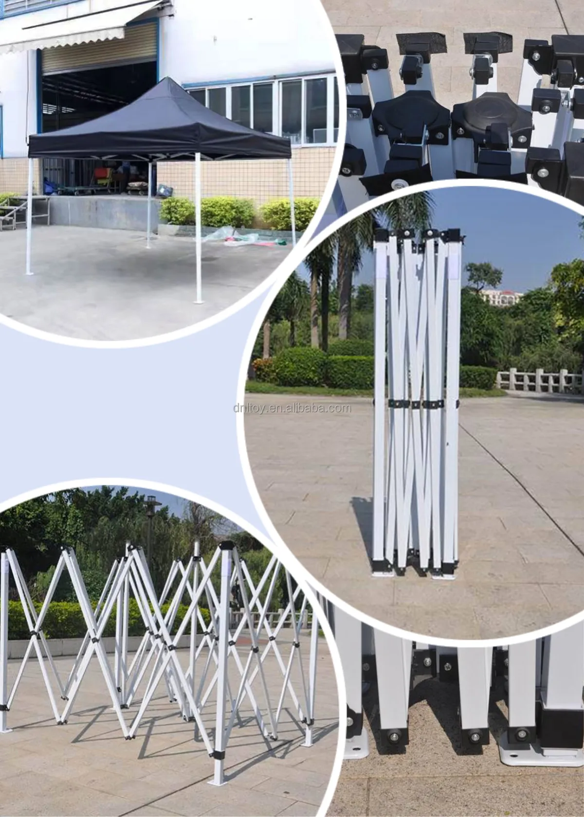 40mm Hexagonal Aluminum Frame 10x10ft Full Color Custom Trade Show ...