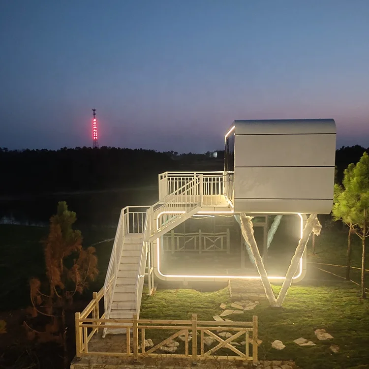 High End Life Living Mobile Container Hotel - Future Capsule House