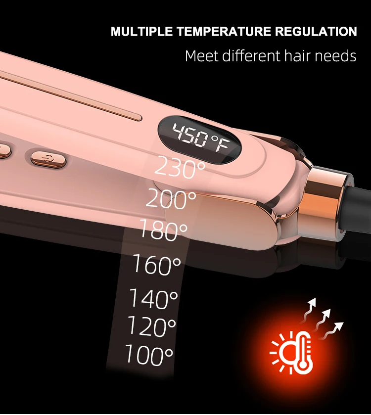 Customized Logo Professional Flat Iron Hair Straightener ...