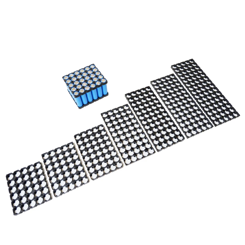 18650 Battery Integrated Holder Li-ion Battery 18650 Holder 5 Row ...