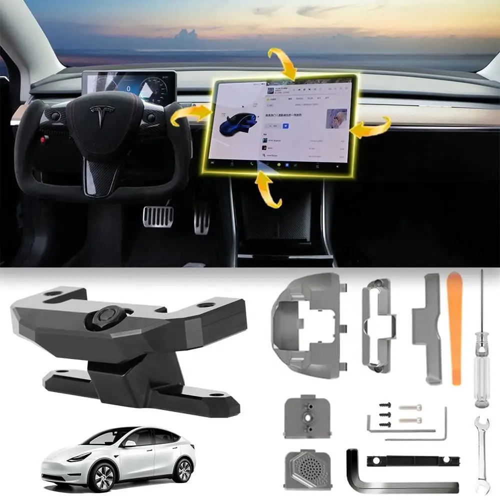 New Tesla Accessories 30 Degrees Screen Rotating Holder Multi ...