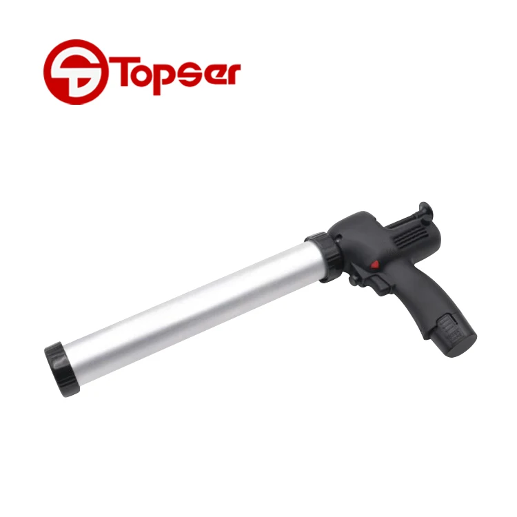 Cordless Electric Caulking Gun 12V Lithium Battery Casting Aluminum ...