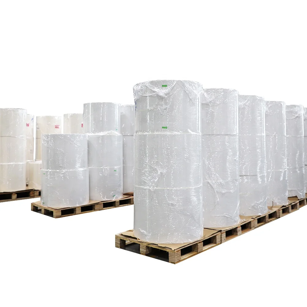 Self Adhesive Cast Coated Pre Cut Sticker Paper For Label - Buy Label ...