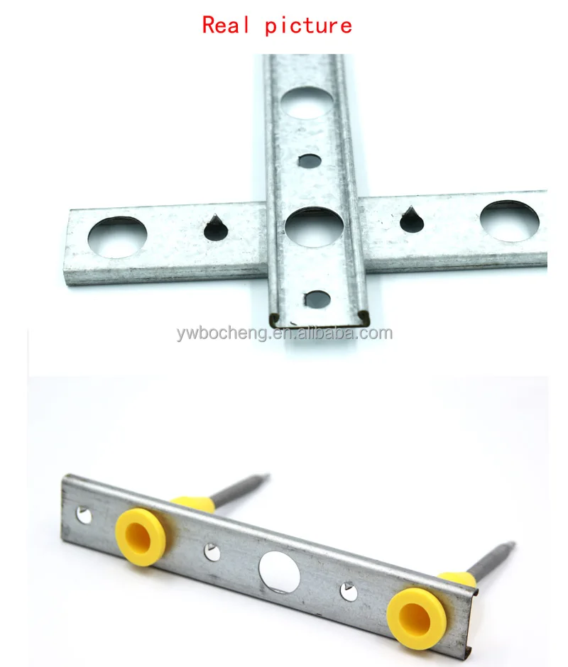 Galvanized Carbon Steel Termination Bar For Terminating Single-ply ...